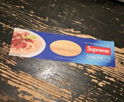 Supreme Spaghetti Sticker FW21 + FREE SURPRISE | eBay
