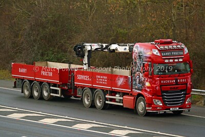 Truck Photo 12x8 - DAF XF - Barry Proctor Services - X6 BPS | eBay