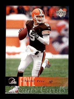 2006 Upper Deck #44 Charlie Frye Browns-FB Akron 8 - NM/MT | eBay