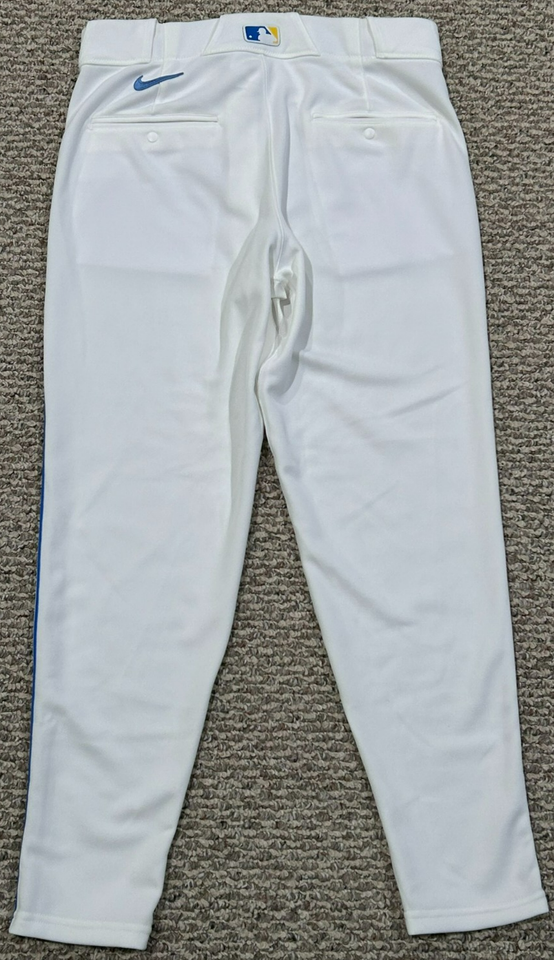 SIZE 34-38-30 2024 BOSTON RED SOX GAME PANTS ISSUED UN USED HOME WHITE ...