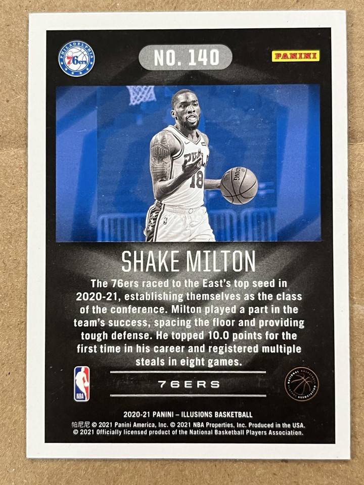 Shake Milton 2020-21 Panini Illusions #140 | eBay