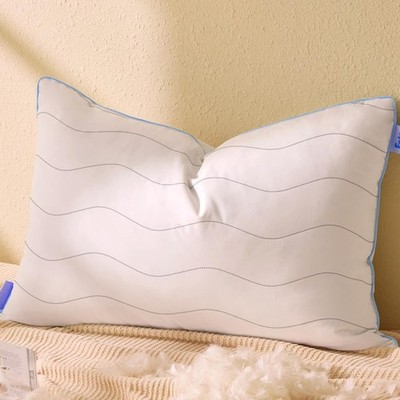 Felo Goose Feather Down Pillow Queen Size, 20x30 Soft Pillow, Hotel Bed ...