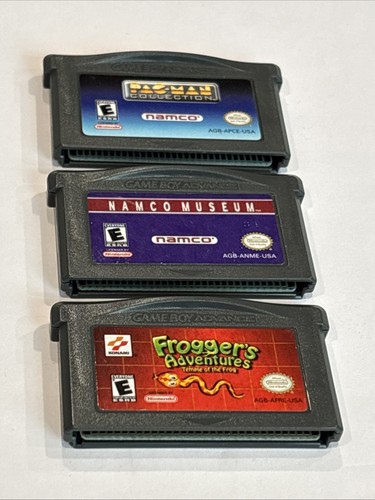 Namco Museum, Pac Man Collection, Frogger Adventures Gameboy Advance ...