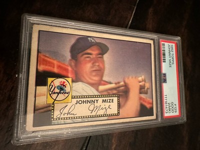 Johnny Mize 1952 Topps Card, # 129, PSA Good 2 MK New York Yankees | eBay