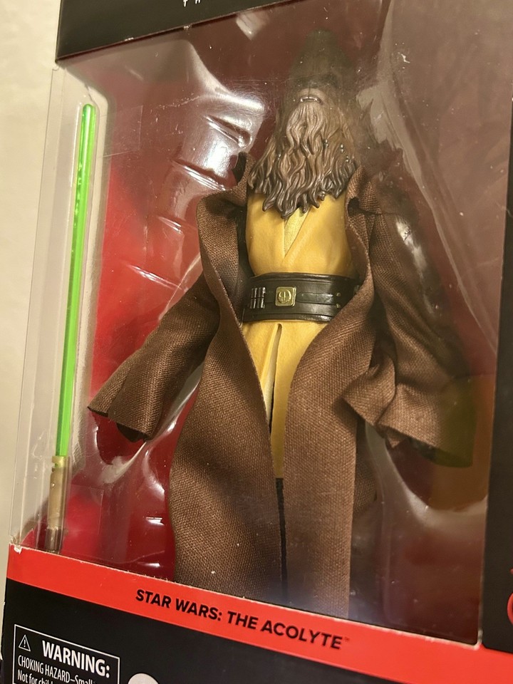 STAR WARS THE ACOLYTE BLACK SERIES 09 JEDI MASTER KELNACCA DELUXE ...
