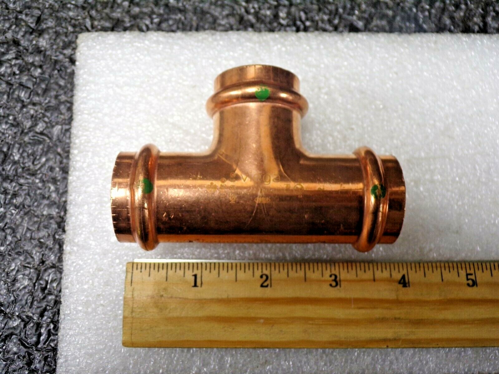 PROPRESS Copper Tee, Press x Press x Press Connection, 1" x 1" x 1 ...