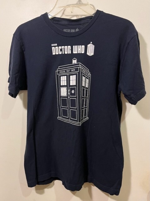 DOCTOR WHO PHONE BOOTH Ripple Junction BBC T-Shirt Me… - Gem