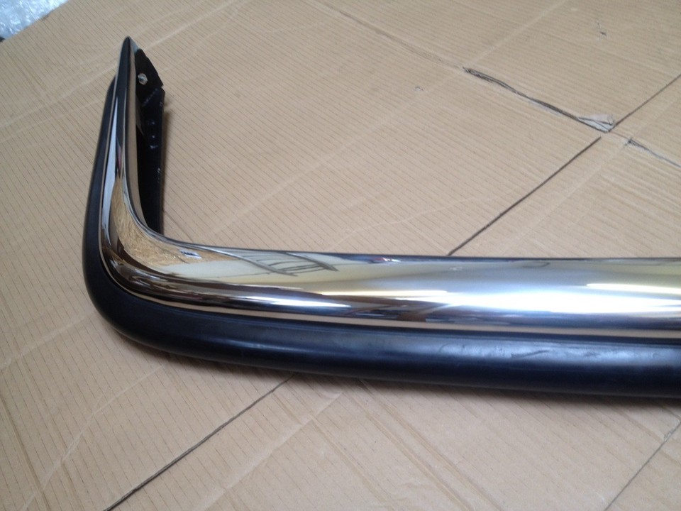 MERCEDES R107 FRONT BUMPER 107 NEW 1972-1989 STAINLESS STEEL | eBay