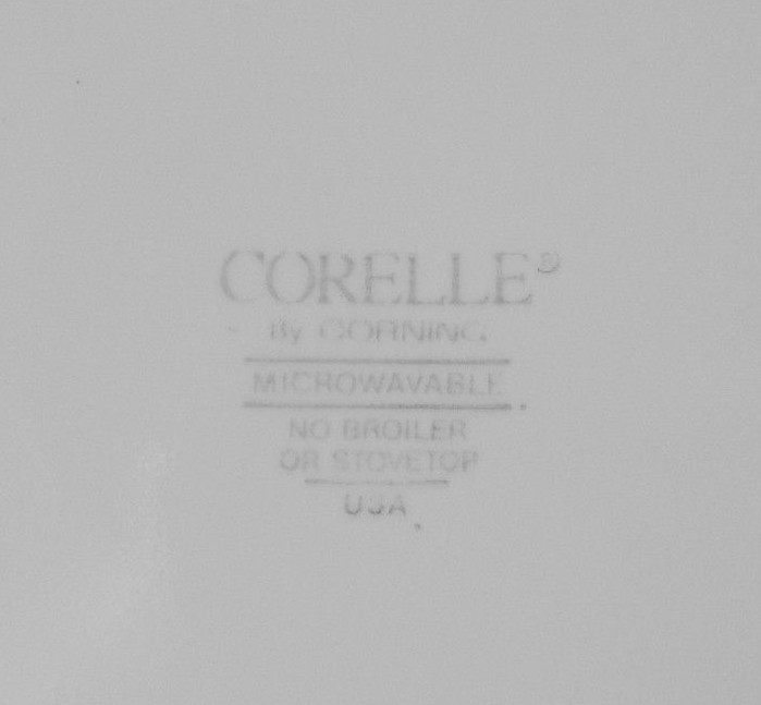 Set of 4 Vintage Corelle Country Violets (4) 10 1/4" Dinner Plates | eBay