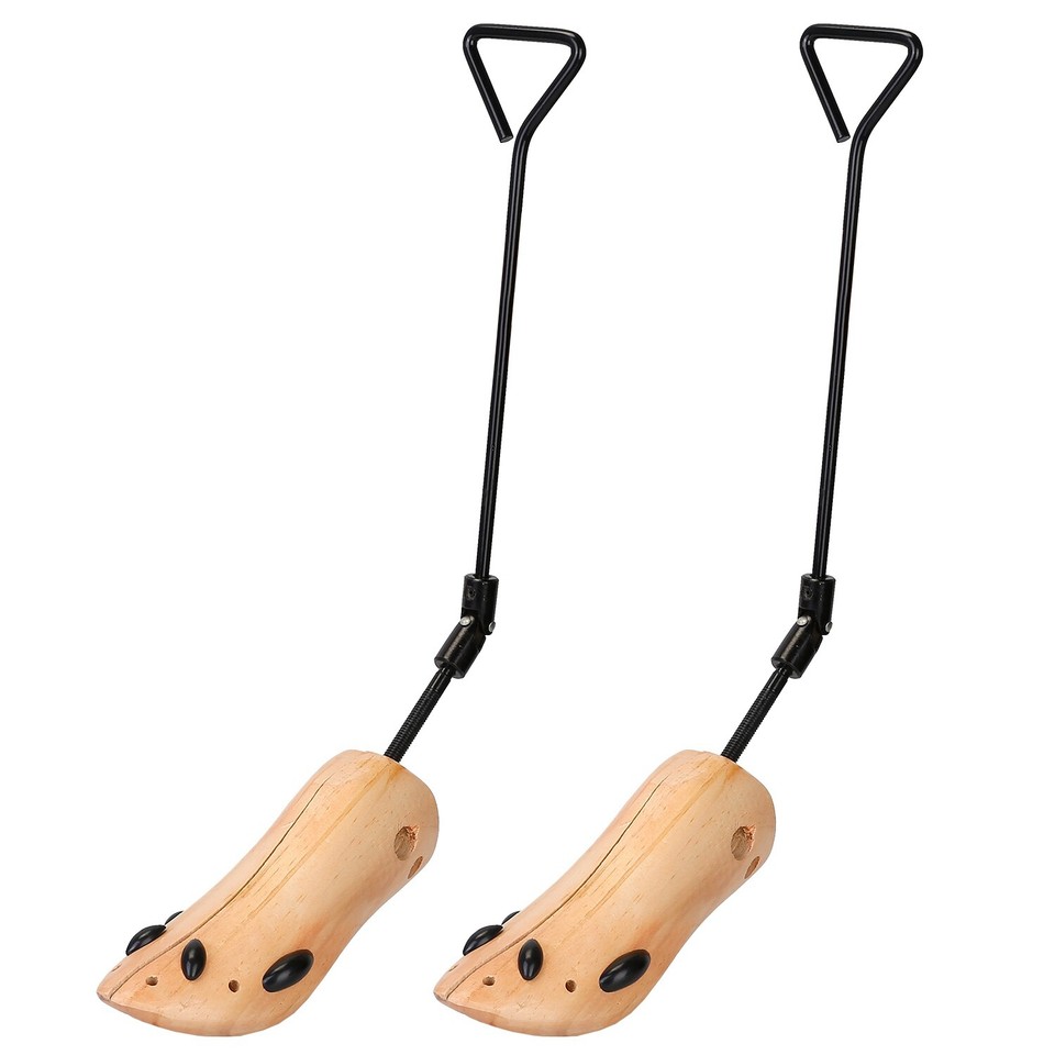 Pair Boot Stretcher Shoe Shaper Wooden Western Cowboy Boot Expander M ...