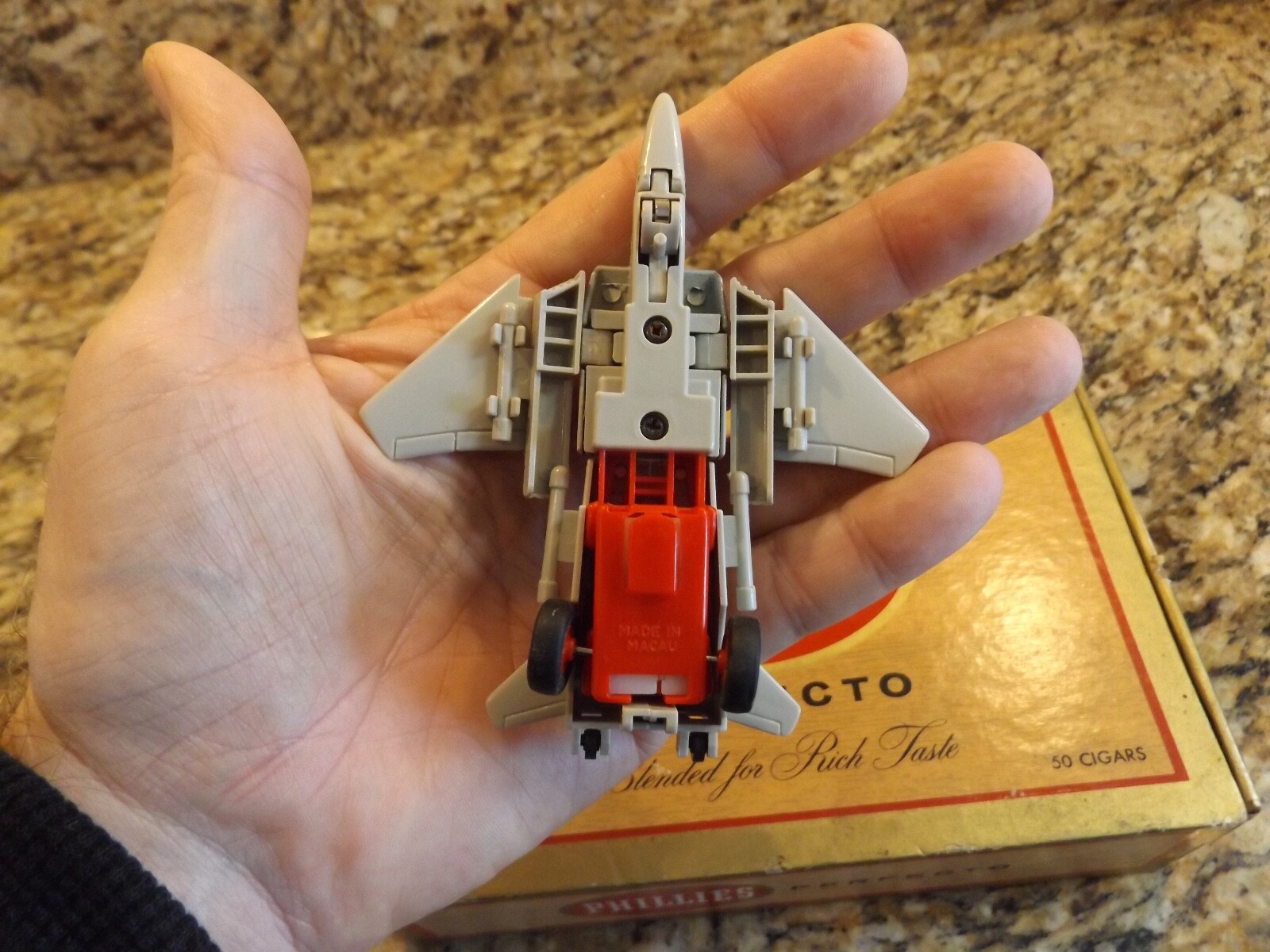 Vintage Jet US Navy Transformer Robot - Maisto for parts or restoration ...