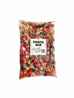 Fiesta Mix Individually Wrapped Fruit Flavor Hard & Chewy Candy Variety ...