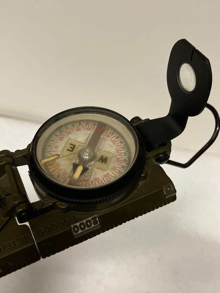 Original Field Military Compass WW2 Vintage Used U.S. Military War ...