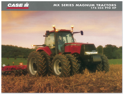 Case IH MX Magnum tractor original sales brochure #CIH3280517 | eBay