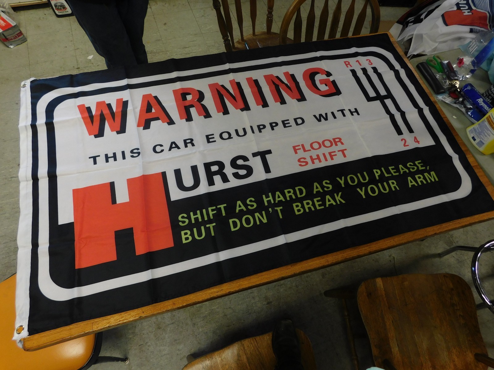 HURST SHIFTER SHIFTERS SHIFT AS HARD AS YOU WANT NICE VINTAGE PROMO ...