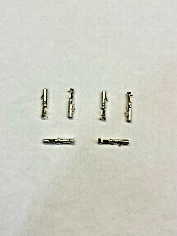 100 TE Connectivity 60617-1, Commercial MATE-N-LOK Socket Contact Tin ...