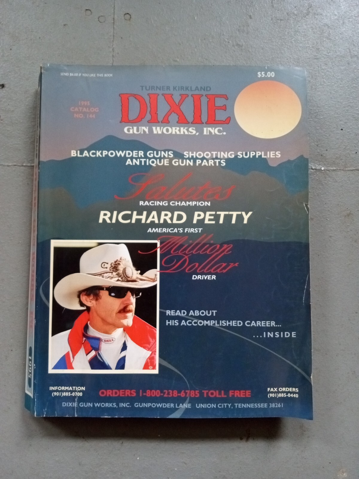 VTG 1995 Catalog No. 144 Dixie Gun Works Richard Petty Tribute | eBay