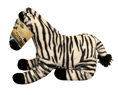 Animal Planet Zebra 14 Inch Black White Plush San Diego Zoo NWT | eBay