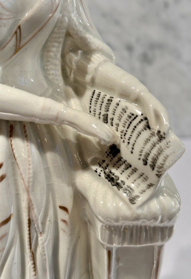 Antique Staffordshire Queen Victoria Figure Cloak with Sash 12" | eBay