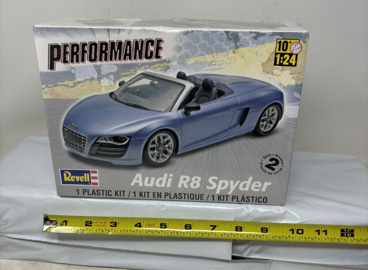 Revell Performance AUDI R8 Spyder Model Car Kit Plastic 1 24 for sale ...
