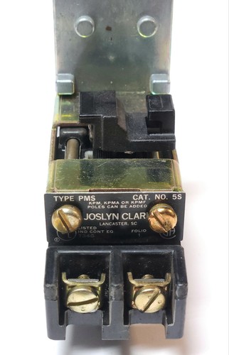 JOSLYN CLARK Type PMS 5S TB 1391 CONTROL Relay Assembly 120 VAC NO ...