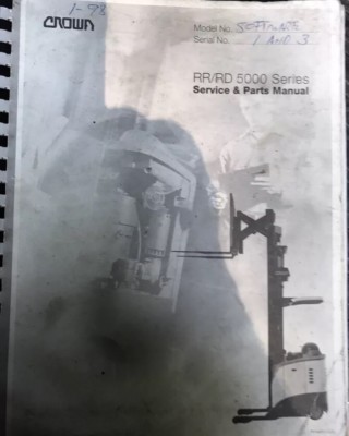 Crown Rr rd 5000 Service Manual | eBay