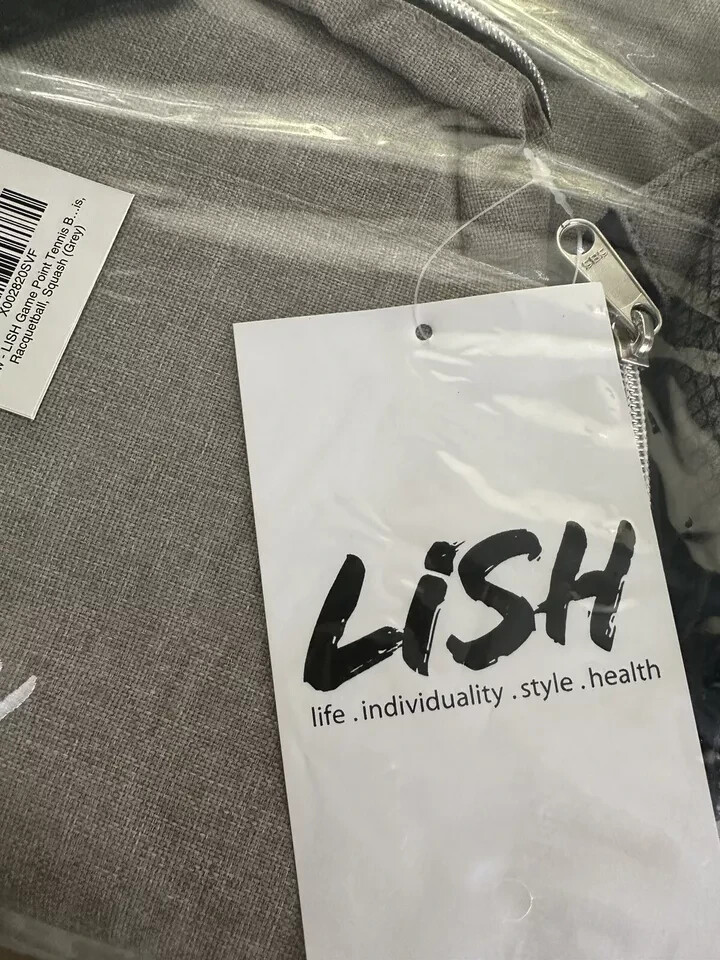 LISH GAME POINT Tennis Backpack w/Shoe Compartment - Racket Holder ...