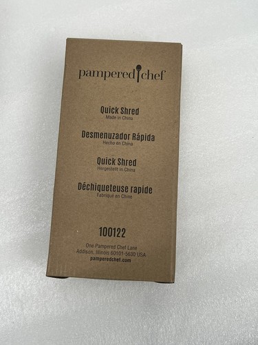 Pampered Chef Quick Shred Meat Shredder Lift up to 25 Lbs Magnetic ...