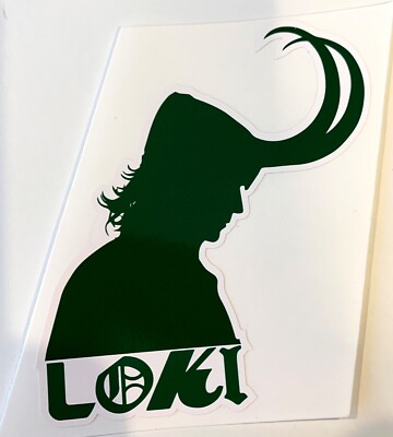 Marvel Comics: Loki Logo Decal / Sticker | eBay