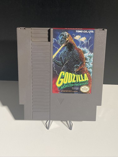 Godzilla: Monster of Monsters (Nintendo NES, 1989) Genuine OEM ...