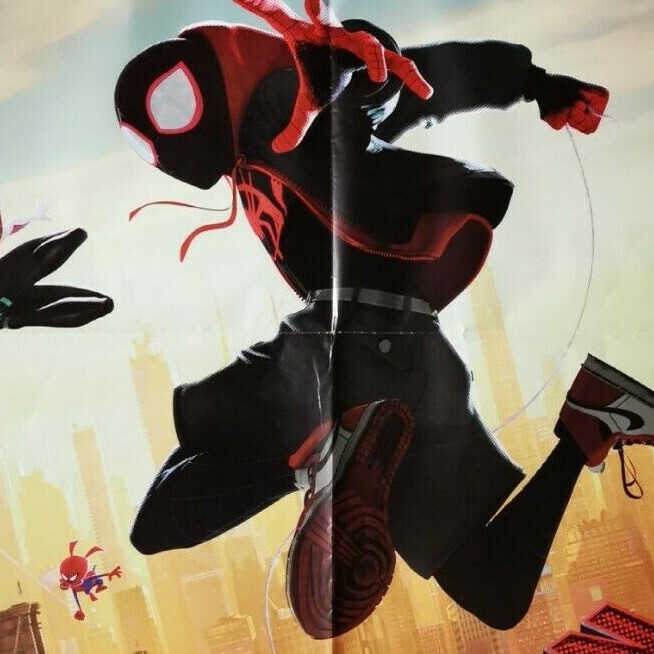 SPIDERMAN Original Movie Poster 39x55" 2Sh Italian INTO THE SPIDER ...