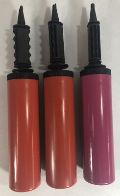 3x ISOKINETICS 2 Way Action Hand AIR Pump, Pool Floats Exercise Balls ...