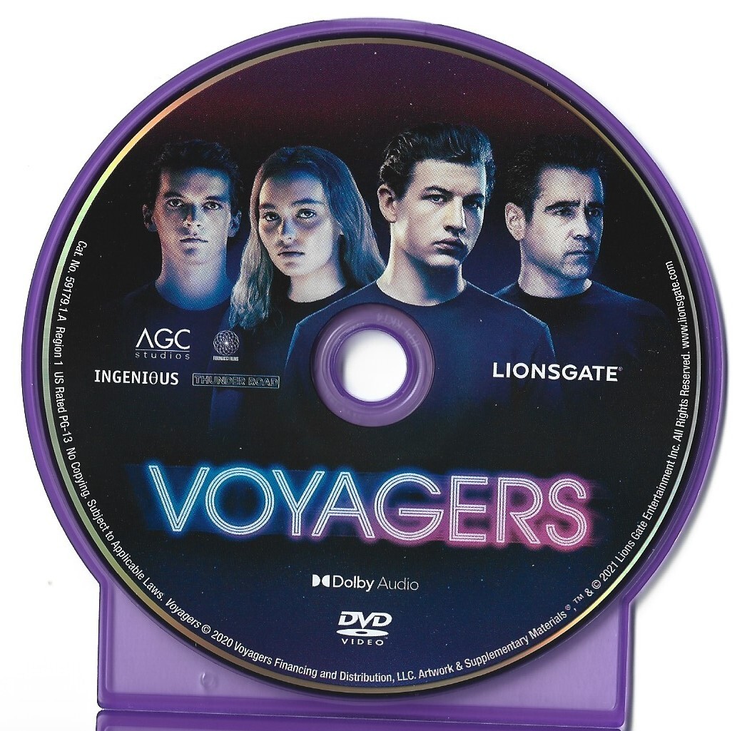VOYAGERS - 2021 - DVD - No Case, No Art - Colin Farrell - Tye Sheridan ...