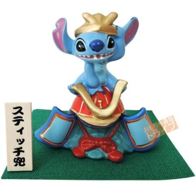 Tokyo Disney Resort Lilo & Stitch Samurai Warrior Japanese figure | eBay