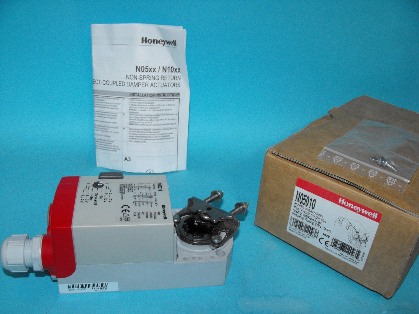 Honeywell N05010 SmartAct Damper Actuator 5Nm 24Vac/dc 5Va/2W.NEW. | eBay