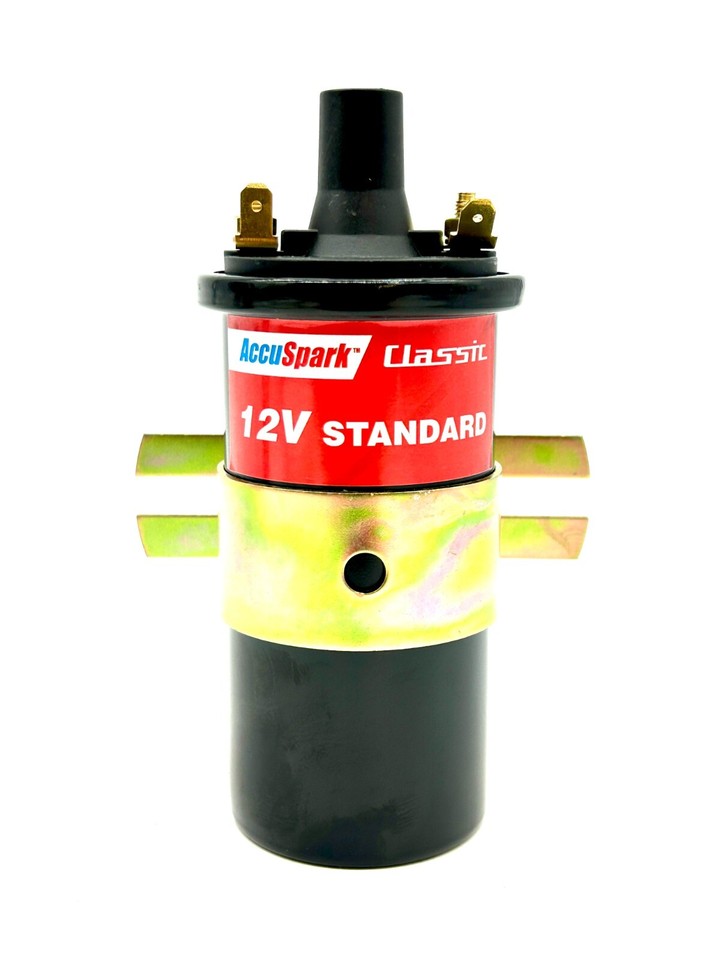 AccuSpark Classic 12 Volt 3-Ohm Ignition Coil for Classic Cars | eBay UK