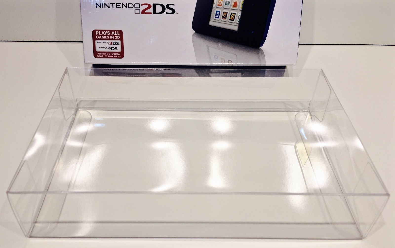 1 Box Protector for NINTENDO 2DS Console Boxes (NTSC) Fits Zelda Link ...