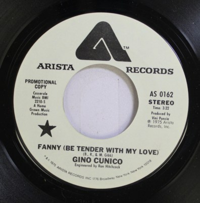 Soul Nm! 45 Gino Cunico - Fanny (Be Tender With My Love) / Fanny (Be Tender With | eBay