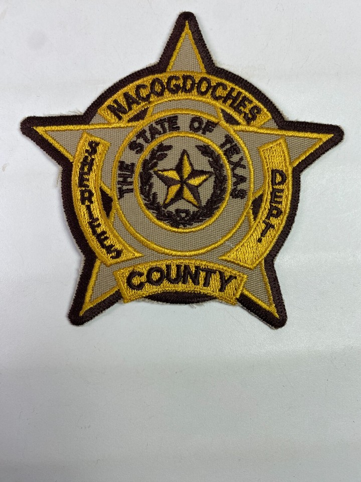 Nacogdoches County Sheriff Texas TX Patch A7A | eBay