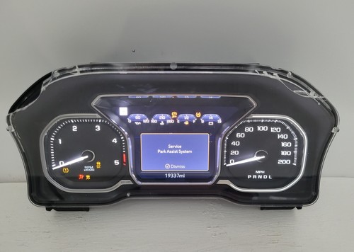 2021 GMC SIERRA SILVERADO 2500-3500 USED INSTRUMENT CLUSTER P#84935285 ...