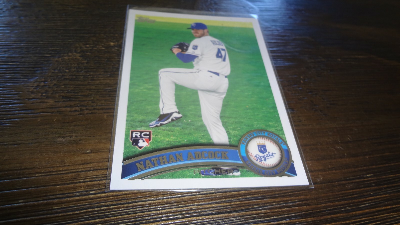 2011 TOPPS #503 NATHAN ADCOCK BASEBALL CARD | eBay