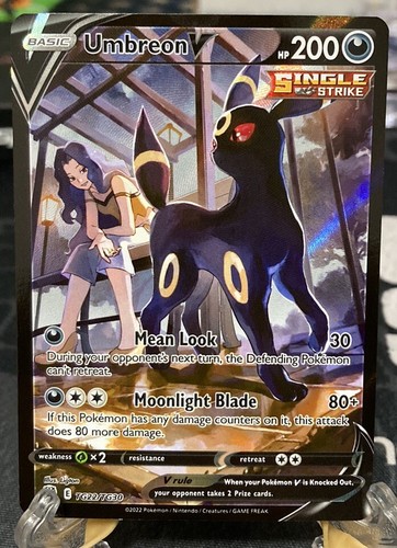 Pokemon TCG: Umbreon V TG22/TG30 - SWSH: Brilliant Stars Trainer ...
