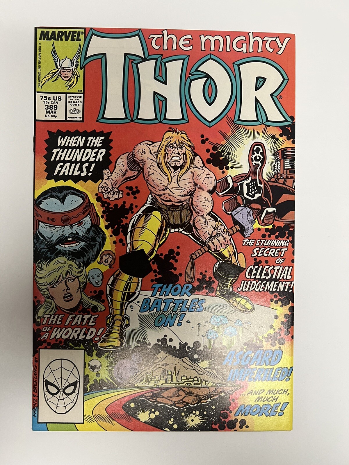 Marvel - The Mighty Thor - Issue # 389 - 1988. | eBay