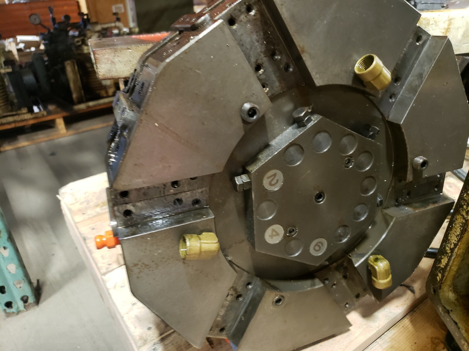 TAKISAWA TS-15 CNC LATHE_TURRET ONLY_12 POSITION_F640-03 *NO HOLDERS | eBay