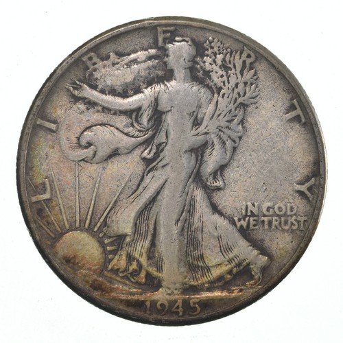 Better 1945 US Walking Liberty 90% Silver Half Dollar Coin Set Break ...