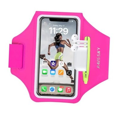 Cell Phone Running Armband with Zipper Pocket Armband Case Running ...