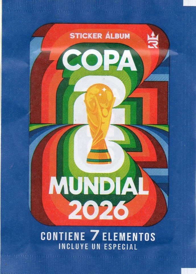 Hardcover Album Copa Mundial World Cup 2026 3 Reyes Complete Set Die ...
