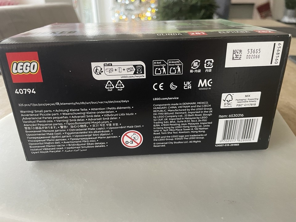 Lego 40794 Brickheadz Elphaba & Ginda Wicked Set - BRAND NEW & SEALED ...