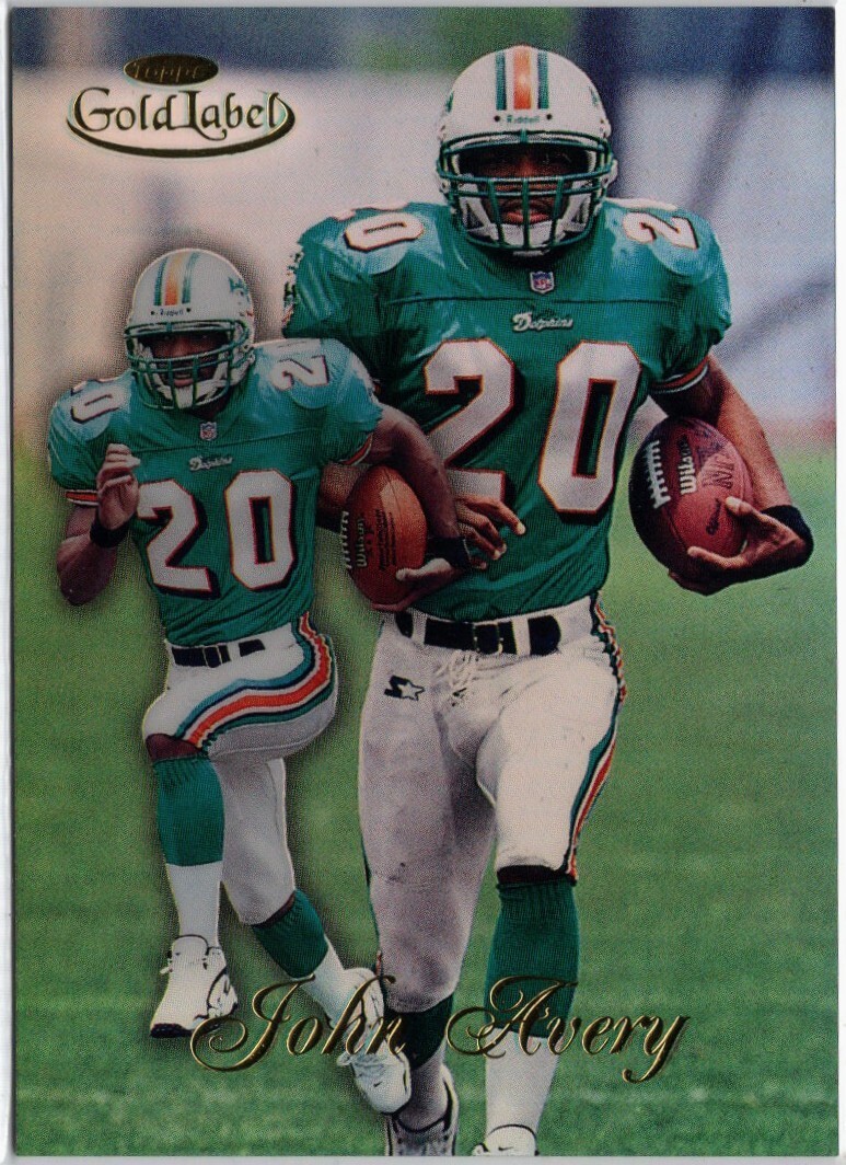 1998 Topps Gold Label Class 1 John Avery Rookie Card #98 | eBay