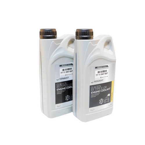 2x 1L Renault 7711947057 Antigel Glaceol Rx Type E Vert/Bleu | eBay
